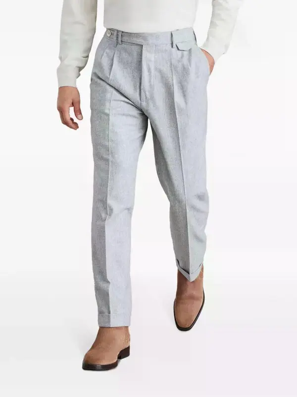 Brunello Cucinelli Wool Tailored Trousers