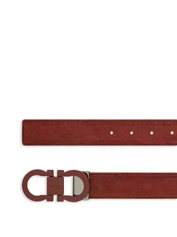 FERRAGAMO Gancini-buckle Belt