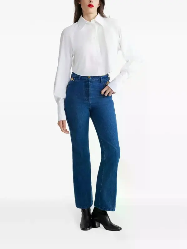 PATOU Organic Cotton Flared Jeans