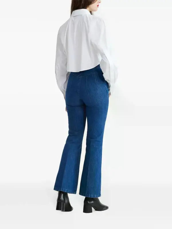 PATOU Organic Cotton Flared Jeans