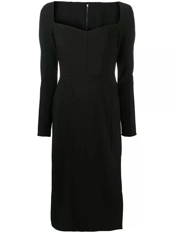 Dolce & Gabbana Sweetheart-neck Sheath Dress