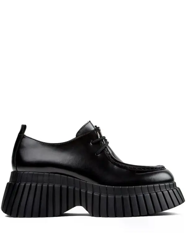 Camper Derby Platform Shoes - Black