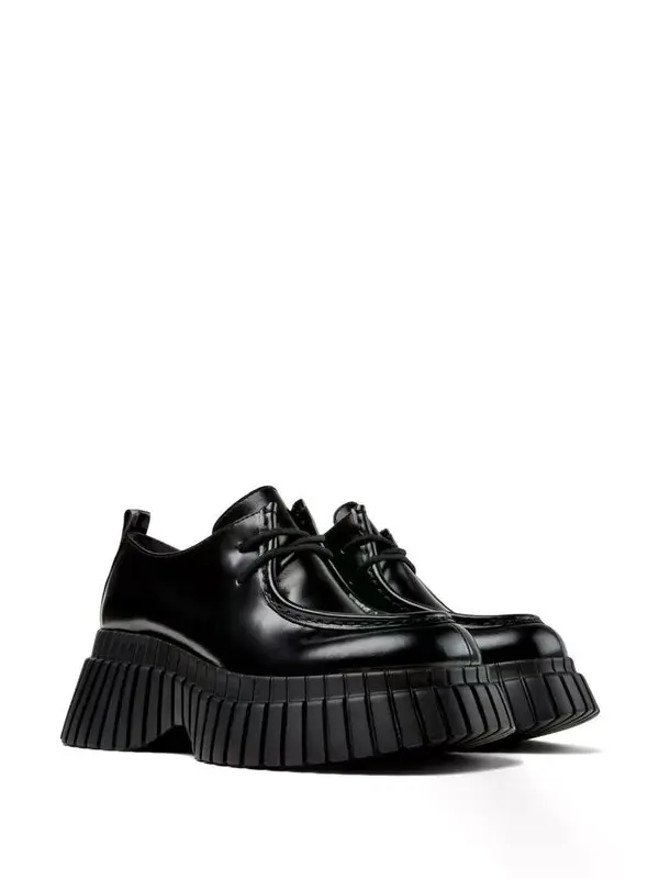 Camper Derby Platform Shoes - Black