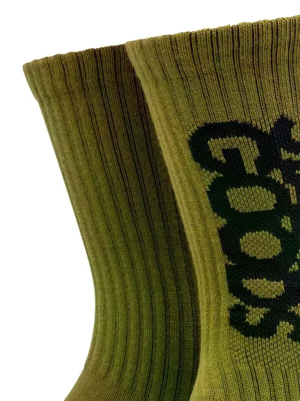 STADIUM GOODS Logo Crew Socks - Green