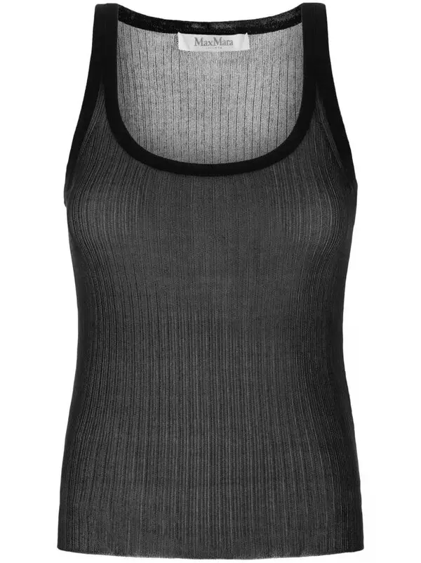 Max Mara Bastia Vest - Black