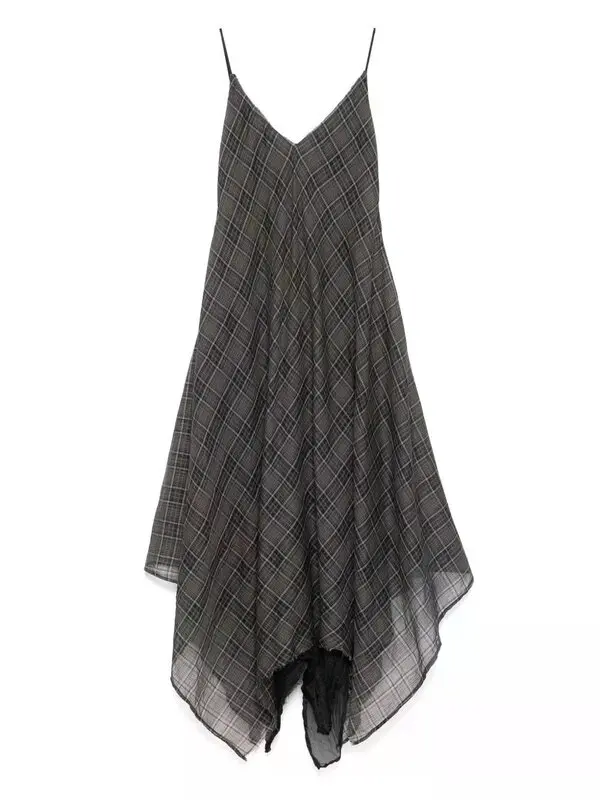 MARC LE BIHAN Checked Dress - Grey