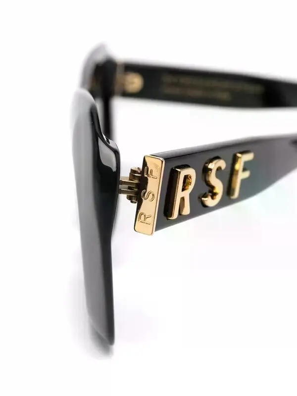 RETROSUPERFUTURE Zenya Geometric-frame Sunglasses - Black