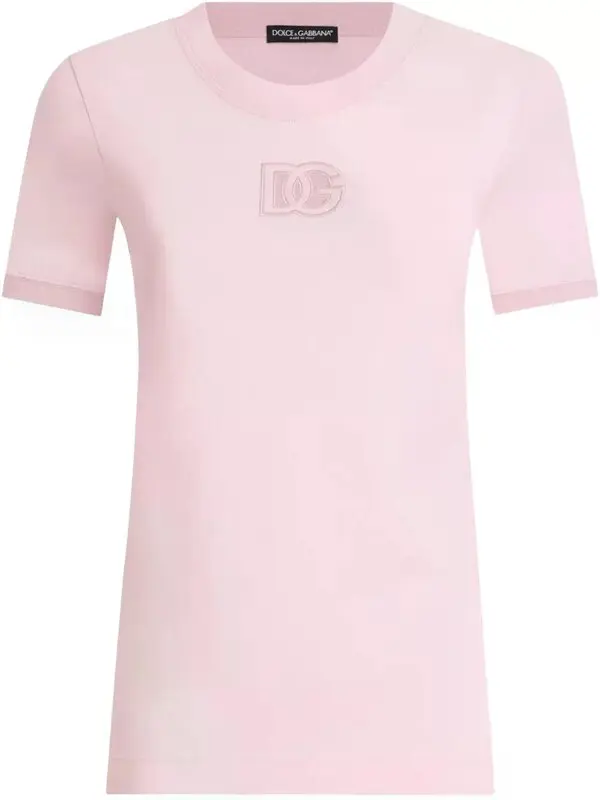Dolce & Gabbana Logo-embroidered T-shirt