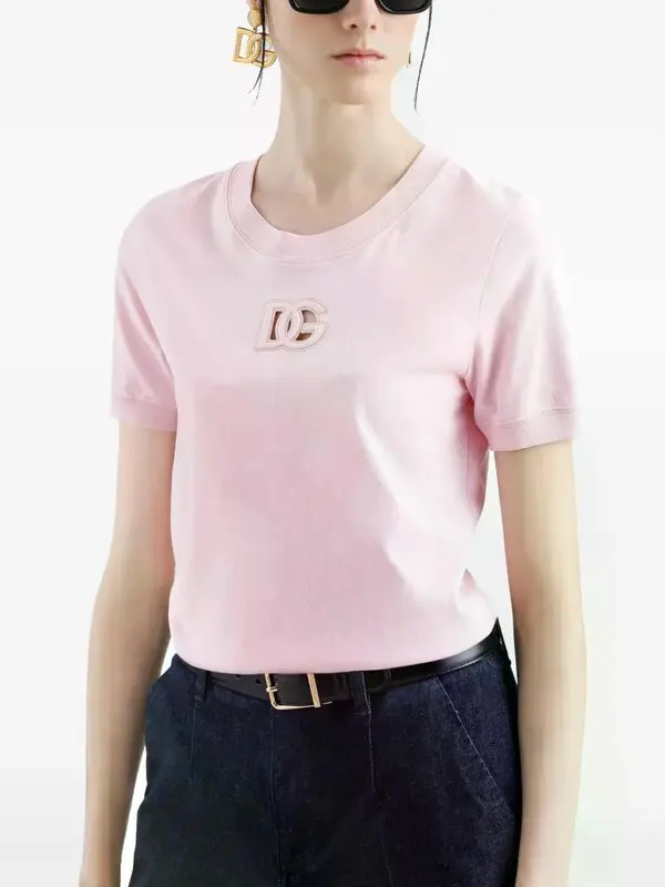 Dolce & Gabbana Logo-embroidered T-shirt