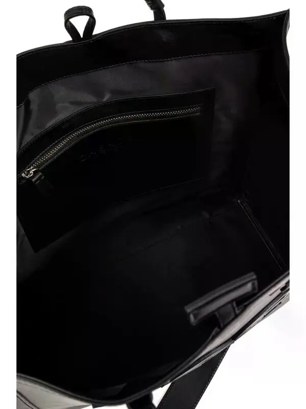 Casadei Beaurivage Leather Tote Bag - Black