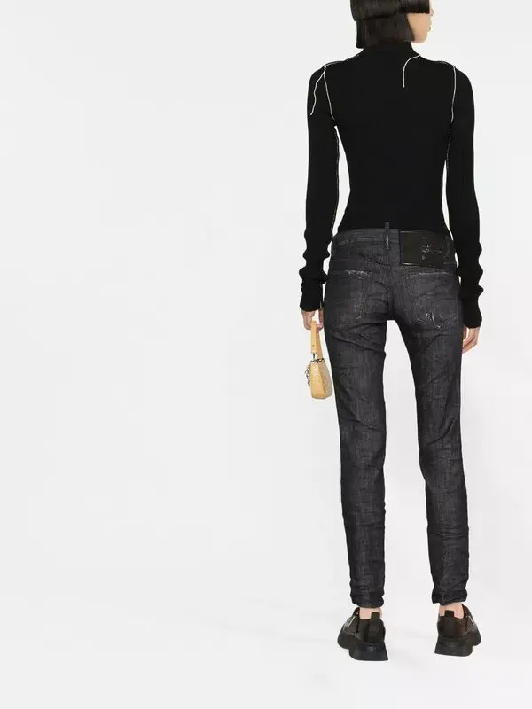 Dsquared2 Jennifer Straight-leg Jeans