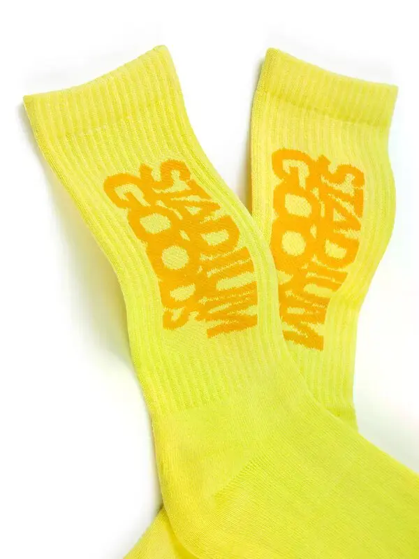 STADIUM GOODS Logo Embroidered Crew Socks