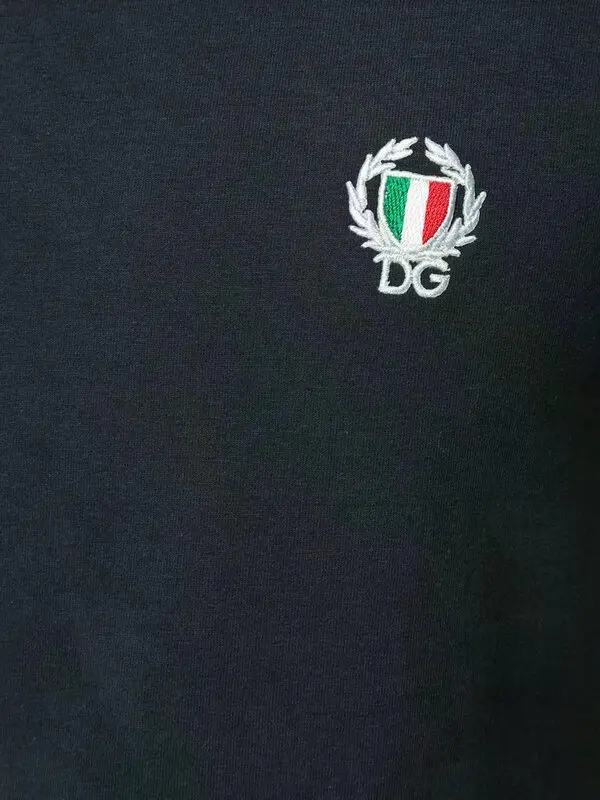 Dolce & Gabbana Embroidered T-shirt - Blue