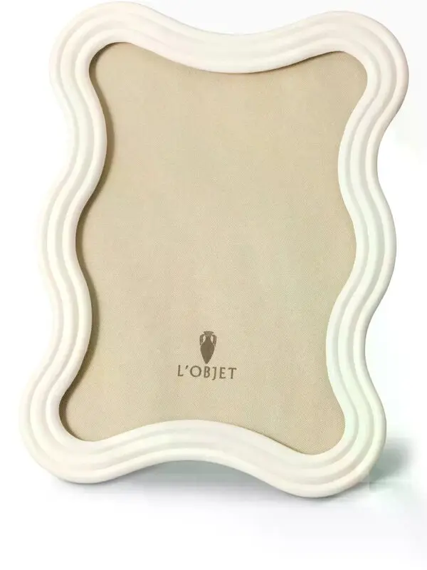 L'Objet Ripple Enamel Frame - Neutrals