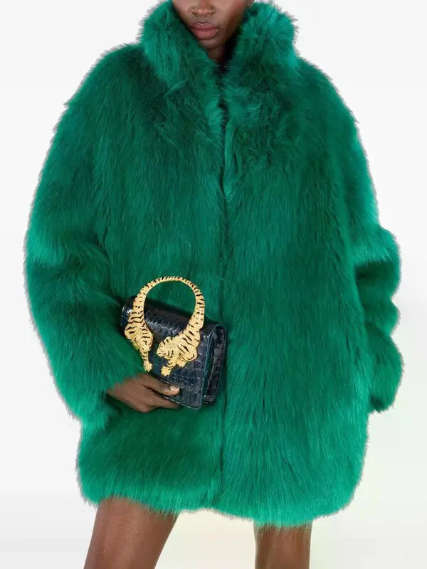 Roberto Cavalli Crocodile-print Mini Bag - Blue