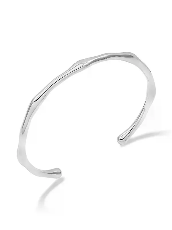DOWER & HALL Waterfall Torque Bracelet - Silver