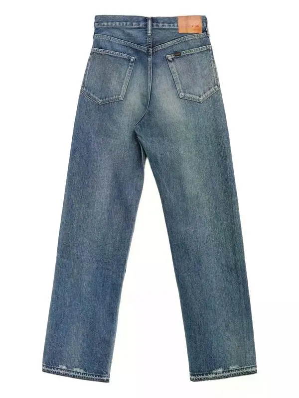 Chimala Cotton Straight Leg Jeans