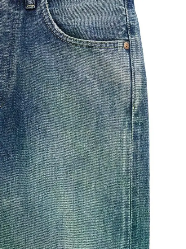 Chimala Cotton Straight Leg Jeans