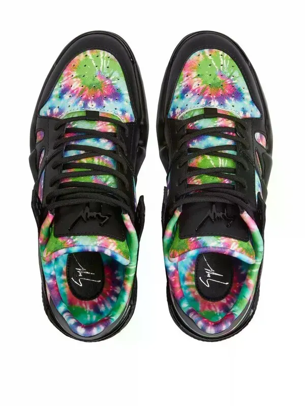 GIUSEPPE ZANOTTI Talon Mid-top Sneakers - Black