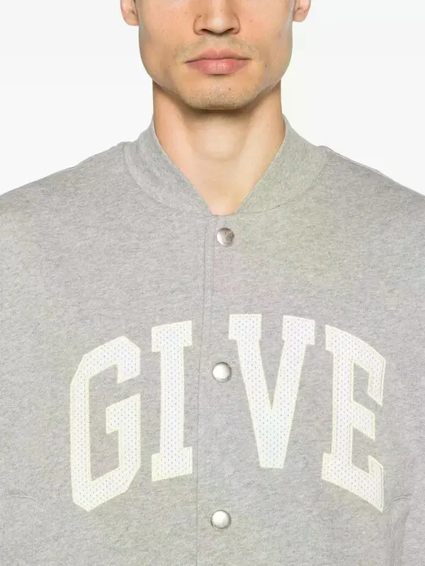 Givenchy Mélange-effect Cotton Track Jacket