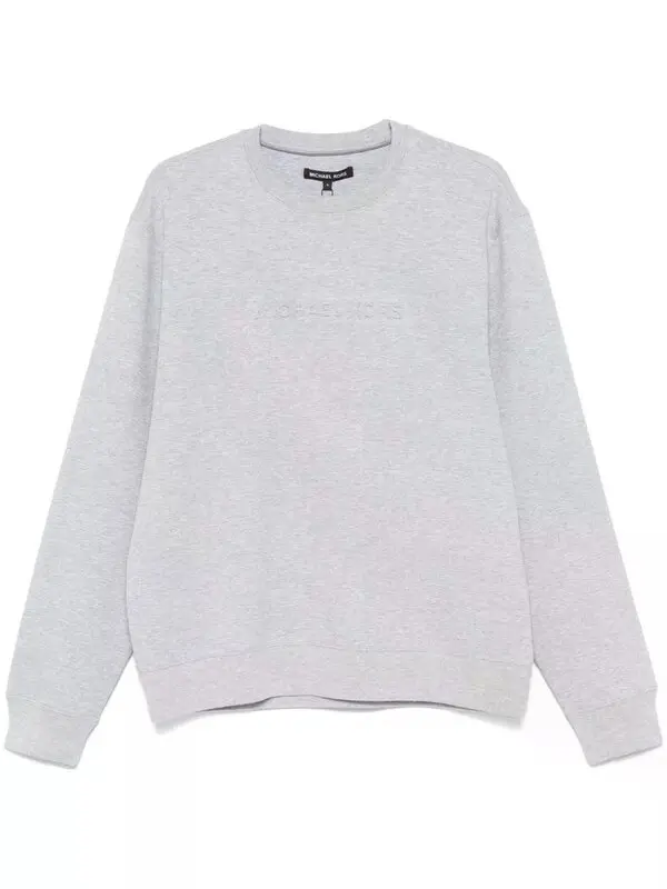 Michael Kors Logo-embossed Sweatshirt - Grey