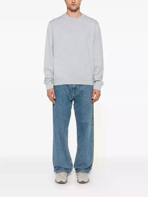 Michael Kors Logo-embossed Sweatshirt - Grey