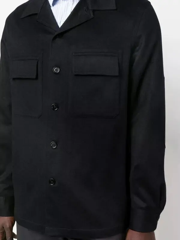 Zegna Alba Oasi Shirt Jacket - Blue