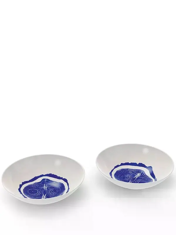CASSINA Tronc Two-set Soup Plates - White