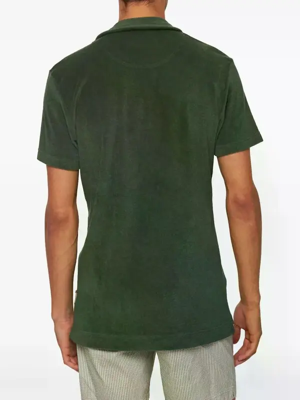 Orlebar Brown Terry Polo Shirt - Green