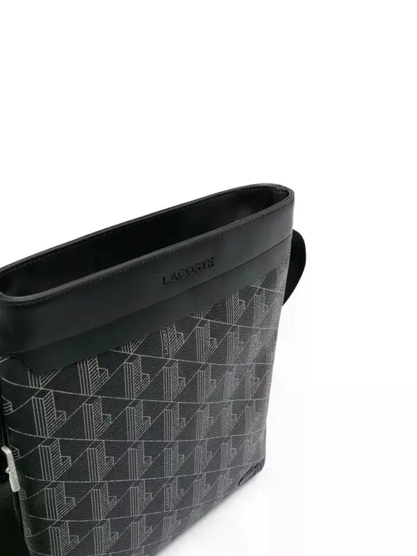 Lacoste Monogram Messenger Bag