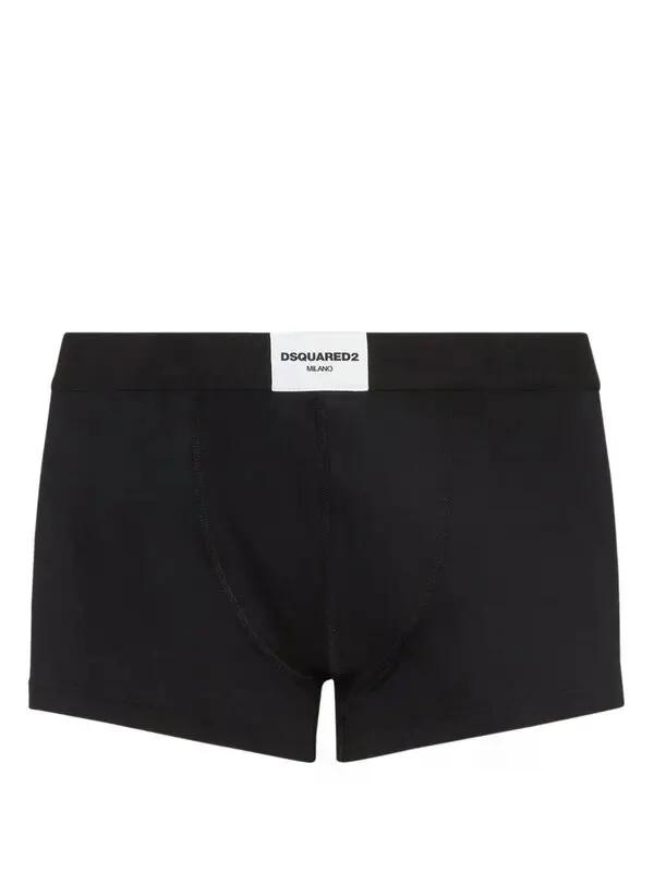 Dsquared2 Logo-patch Boxers - Black