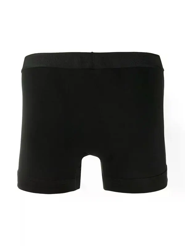 TOM FORD Logo Waistband Boxer Briefs - Black