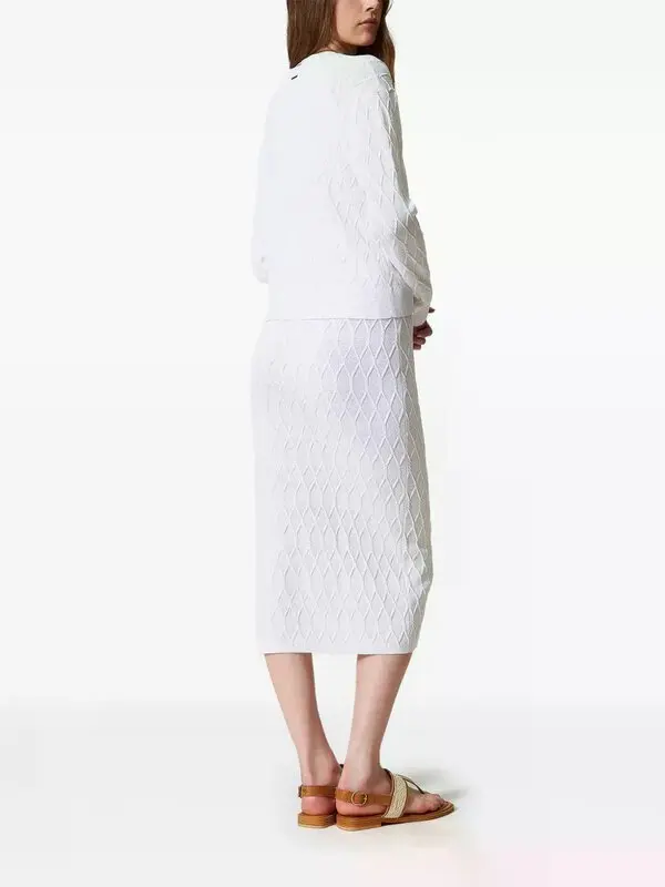 TWINSET Lozenge Skirt