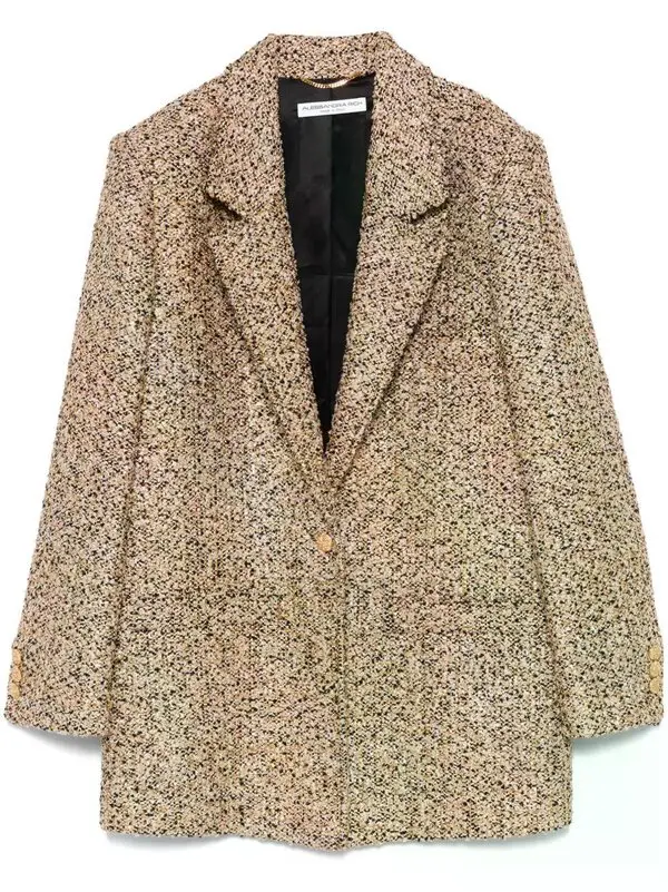 Alessandra Rich Lurex Tweed Blazer