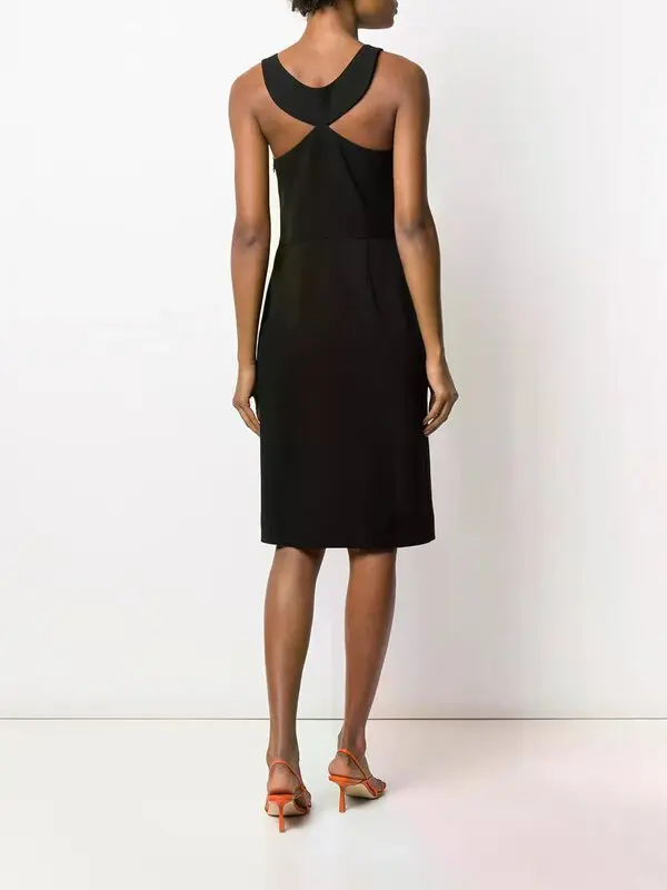 Givenchy Graphic Neck Dress
