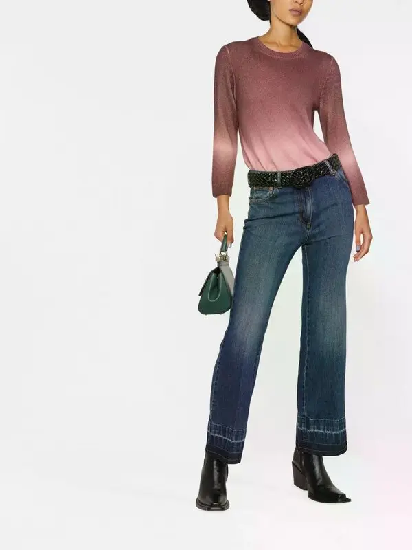 Tory Burch Ombré-effect Cashmere Jumper