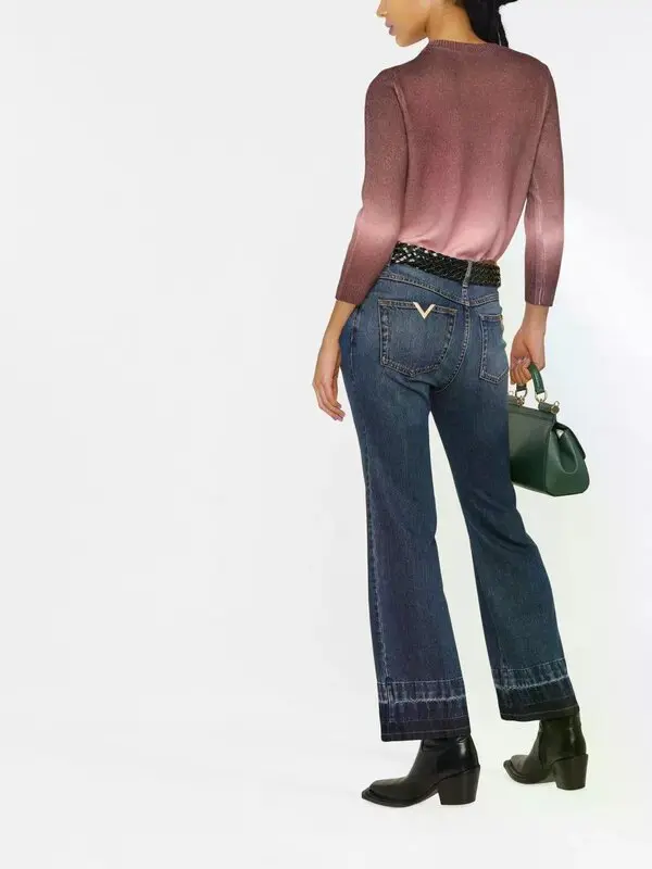 Tory Burch Ombré-effect Cashmere Jumper