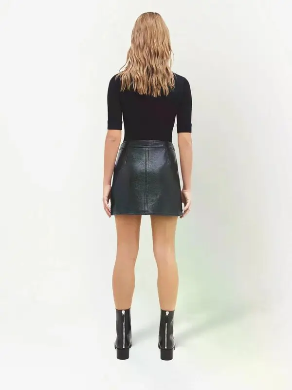 COURREGES Reedition Vinyl Skirt - Blue