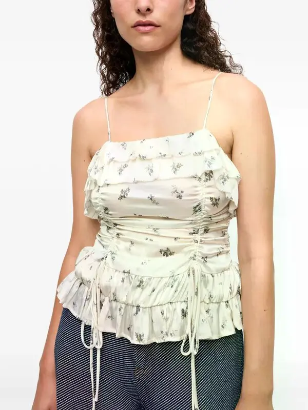 GANNI Draped Top