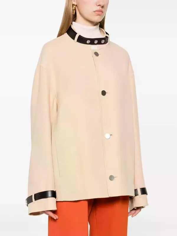 JIL SANDER Belted Cashmere Coat