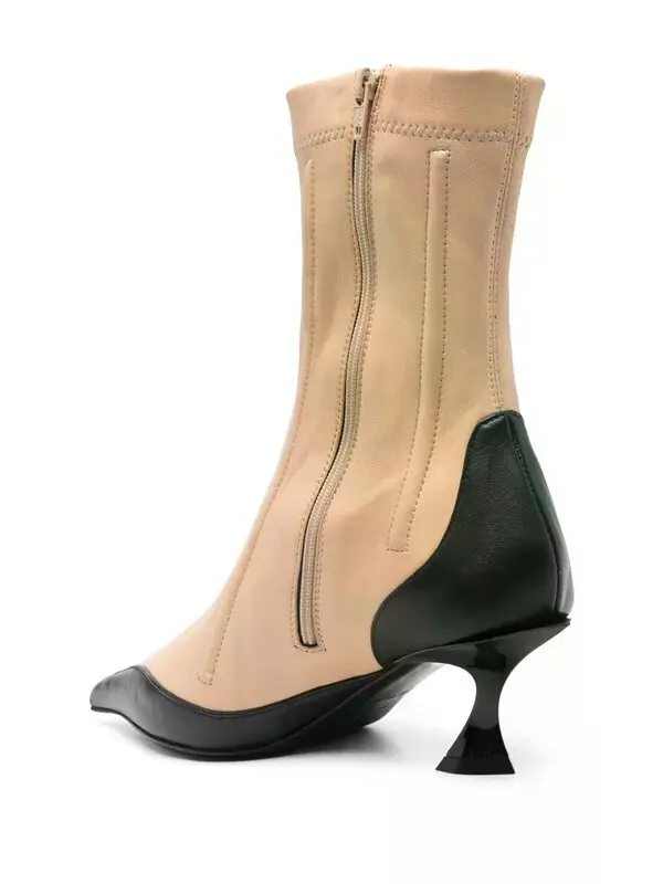 MUGLER 55mm Fang Ankle Boots