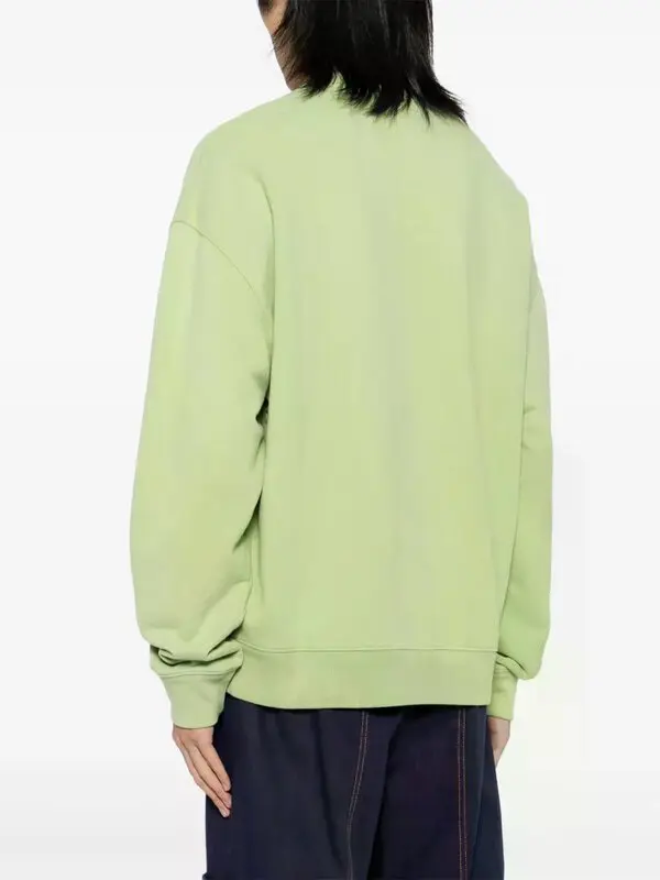 CAFÉ KITSUNÉ Logo-embroidered Sweatshirt