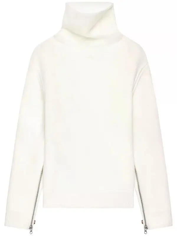 COURREGES Oversized Mock-neck Sweater