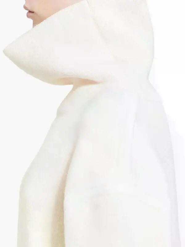 COURREGES Oversized Mock-neck Sweater