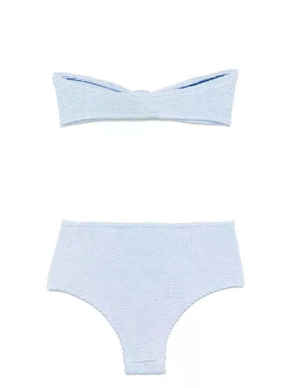 PARAMIDONNA Seersucker Bandeau Bikini