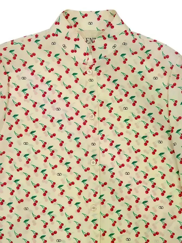 Valentino Garavani Printed Button-down Shirt - Neutrals