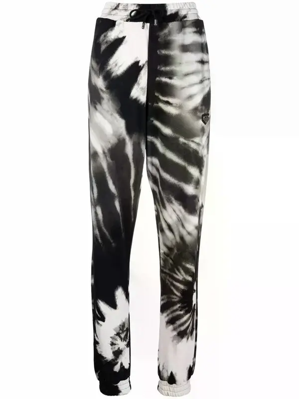 Philipp Plein Tie-dye Print Track Pants