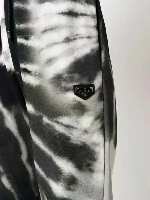 Philipp Plein Tie-dye Print Track Pants
