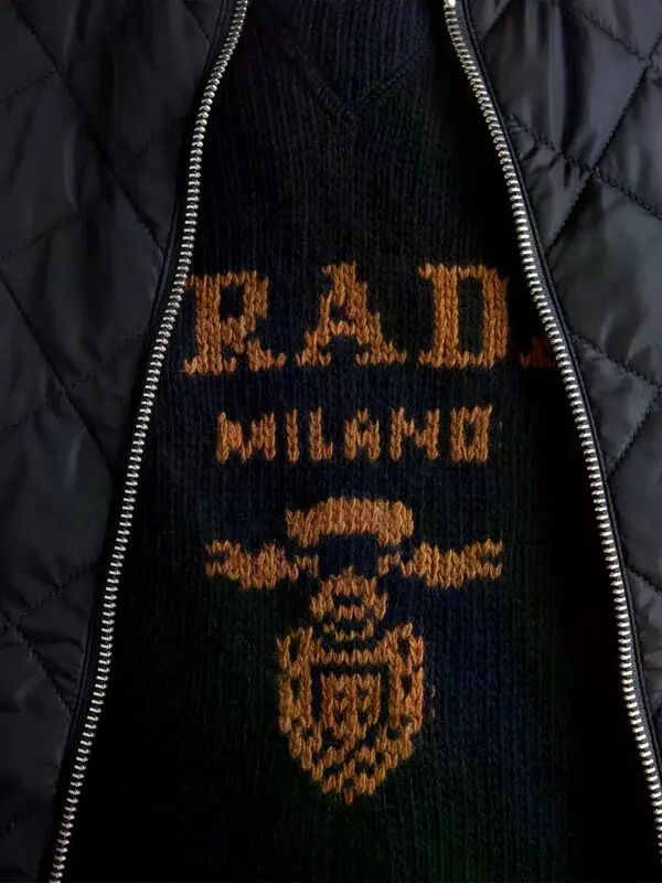 Prada Crew-neck Cashmere Sweater