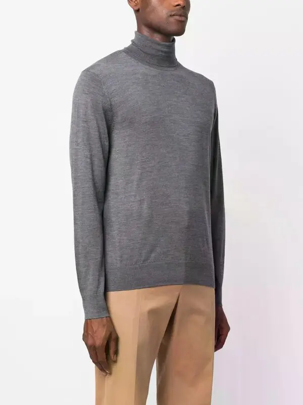 BALLANTYNE Fine-knit Roll-neck Jumper